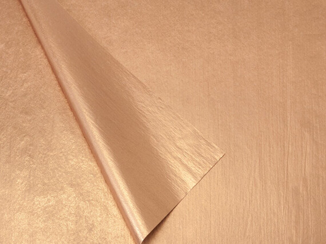 Premium Copper Tissue Paper, Double Sided Metallic Tissue Paper, Tissue ...