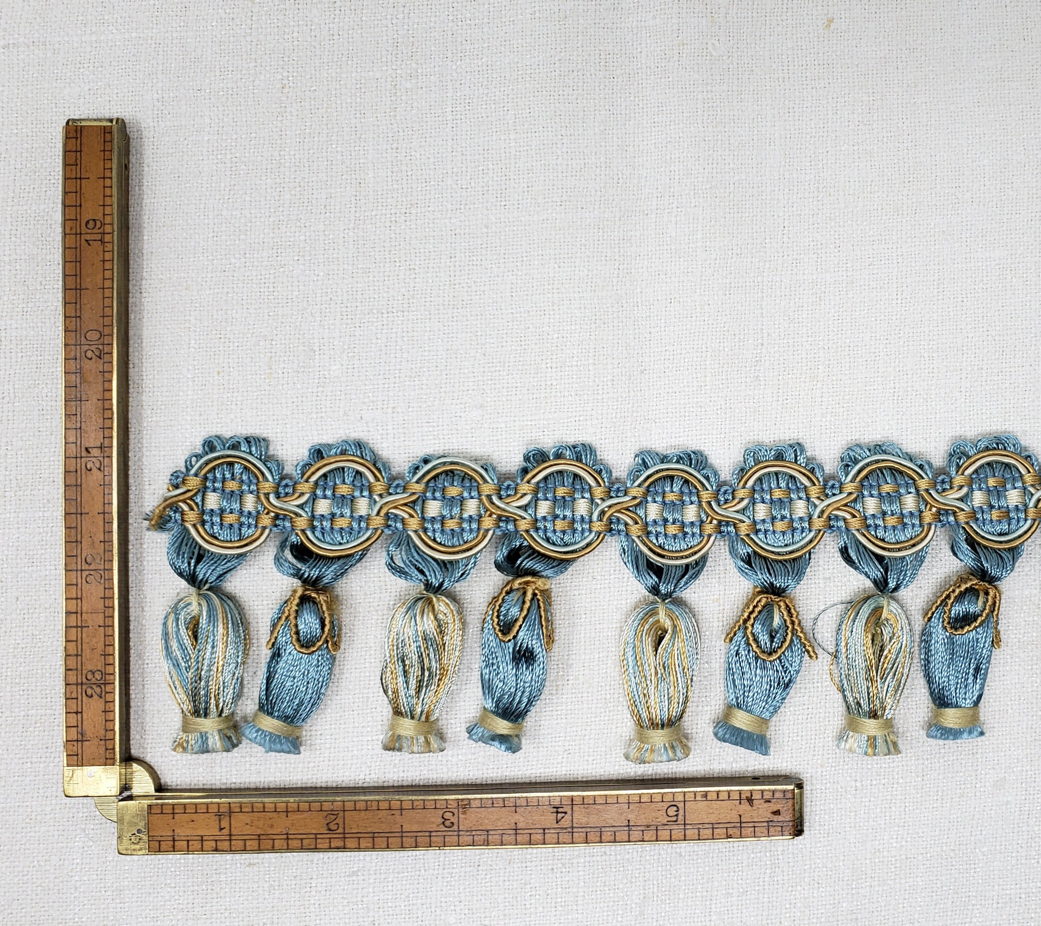 Vintage Tassel Fringe, High End Fringe, Drapery Fringe, Designer Tassel ...