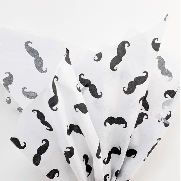 Mustache Paper - Etsy