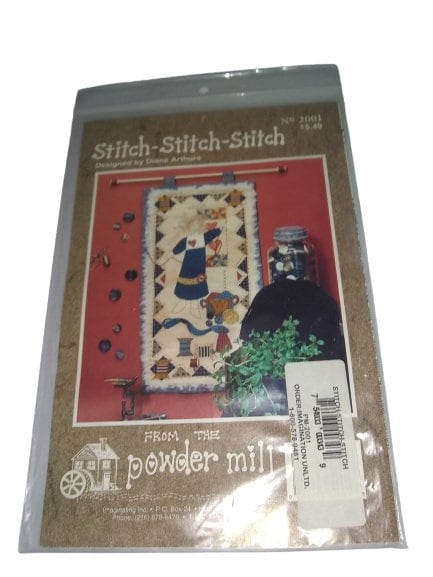 From the Powder Mill Stitch Stitch Stitch Diane Arthurs 2001 - Etsy