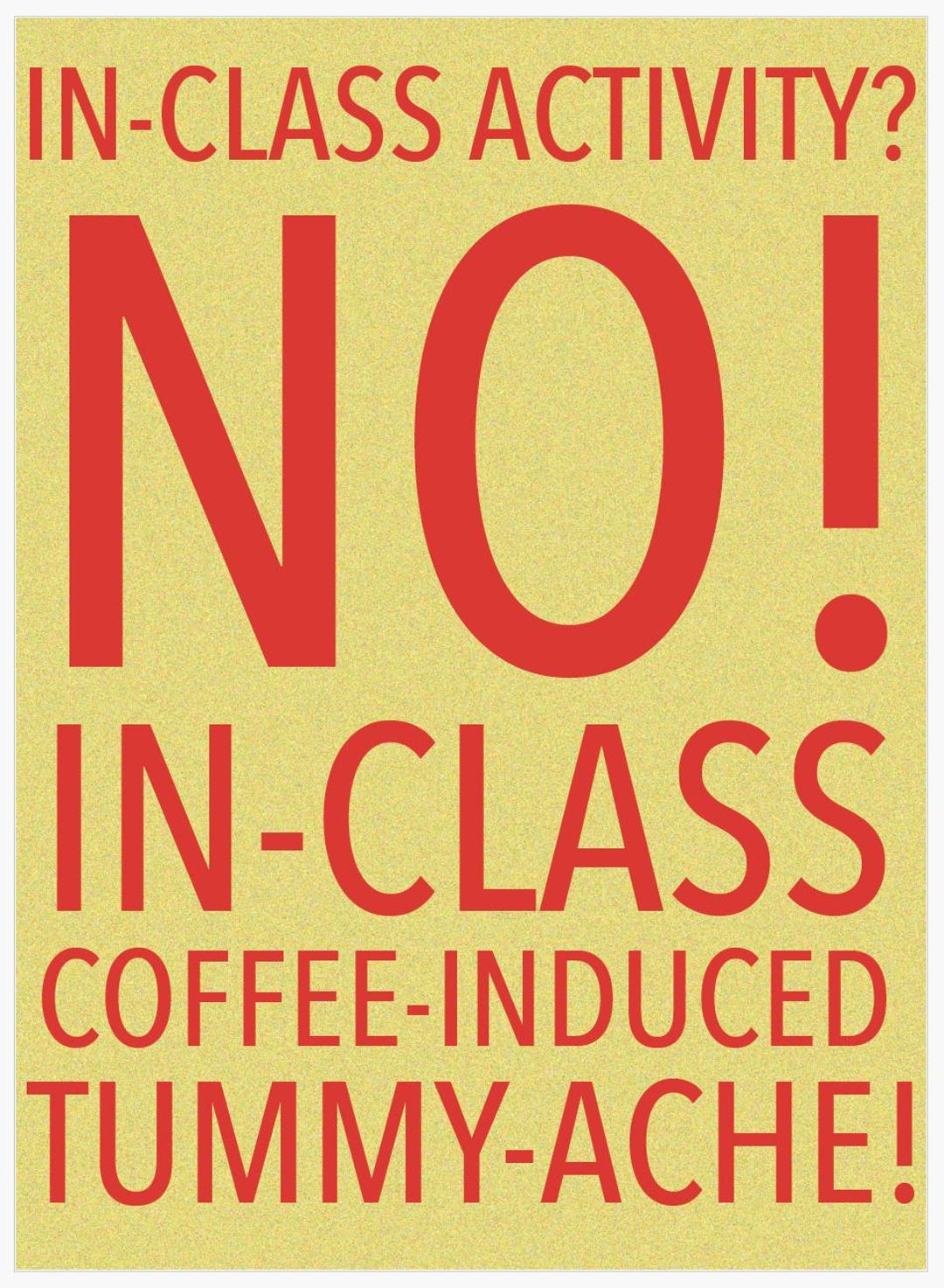 Caffeine Poster 1 Etsy