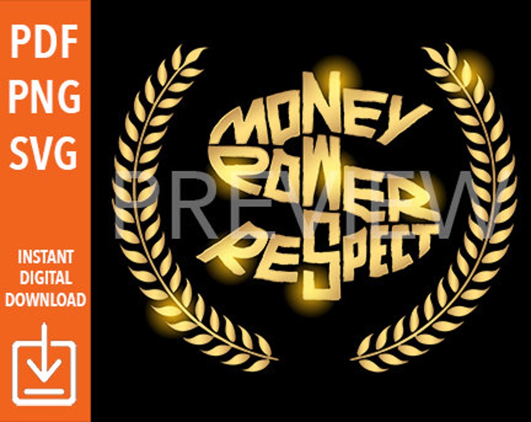 Money Symbol, Dollar Sign, Money Power Respect, Digital Art Download ...