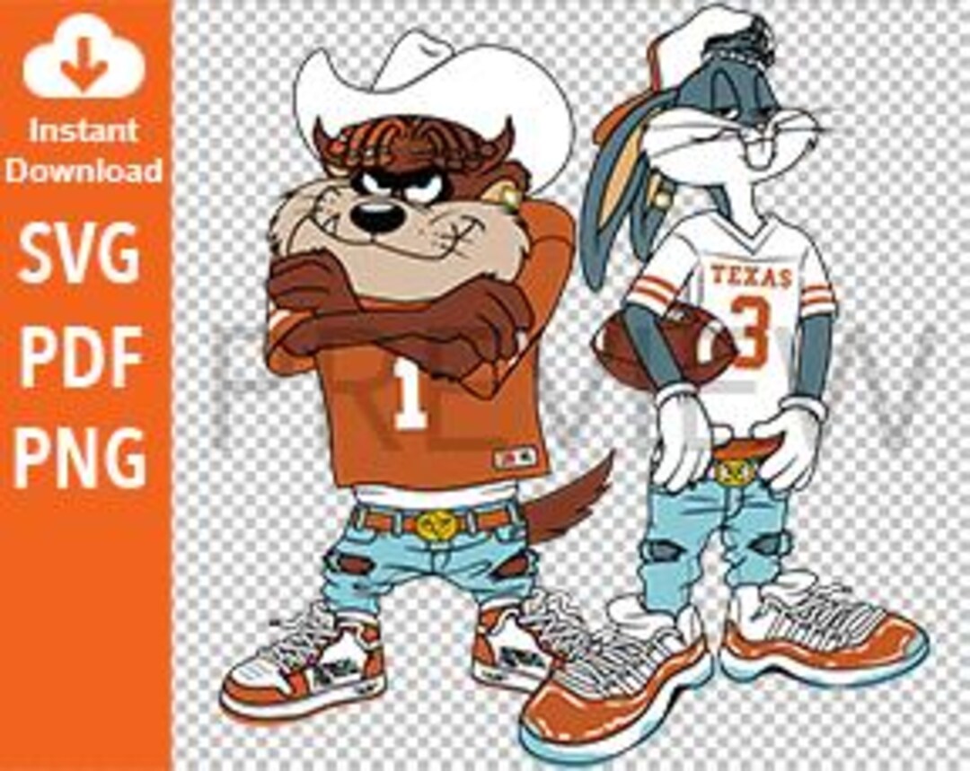 Texas College Football Fans - Digital Art Download Svg, Pdf, 300 Dpi ...