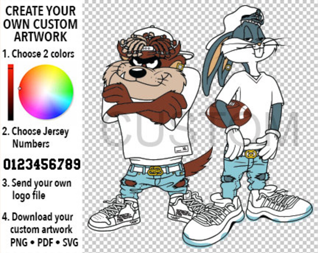 Football Fans - Custom Artwork - Etsy