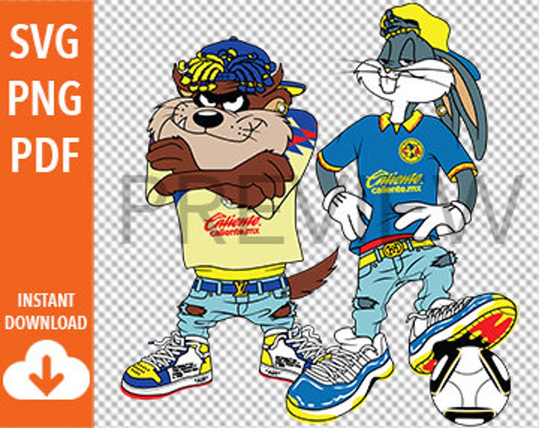 America Futbol Fans, America Soccer Fans- Digital Art Download Svg, Pdf ...