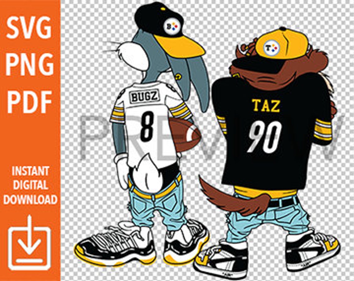 Pittsburgh Football Fans Digital Art Download Svg, Png, Pdf - Etsy