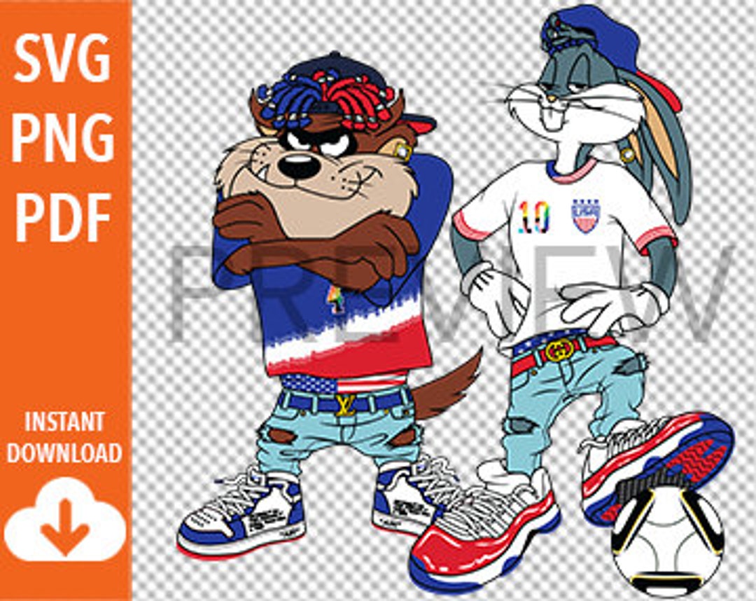 USA Soccer Fans- Digital Art Download Svg, Pdf, 300 Dpi Png - Etsy