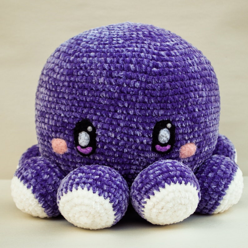 PATTERN ONLY** Giant Crochet Velvet Octopus Pattern - Etsy