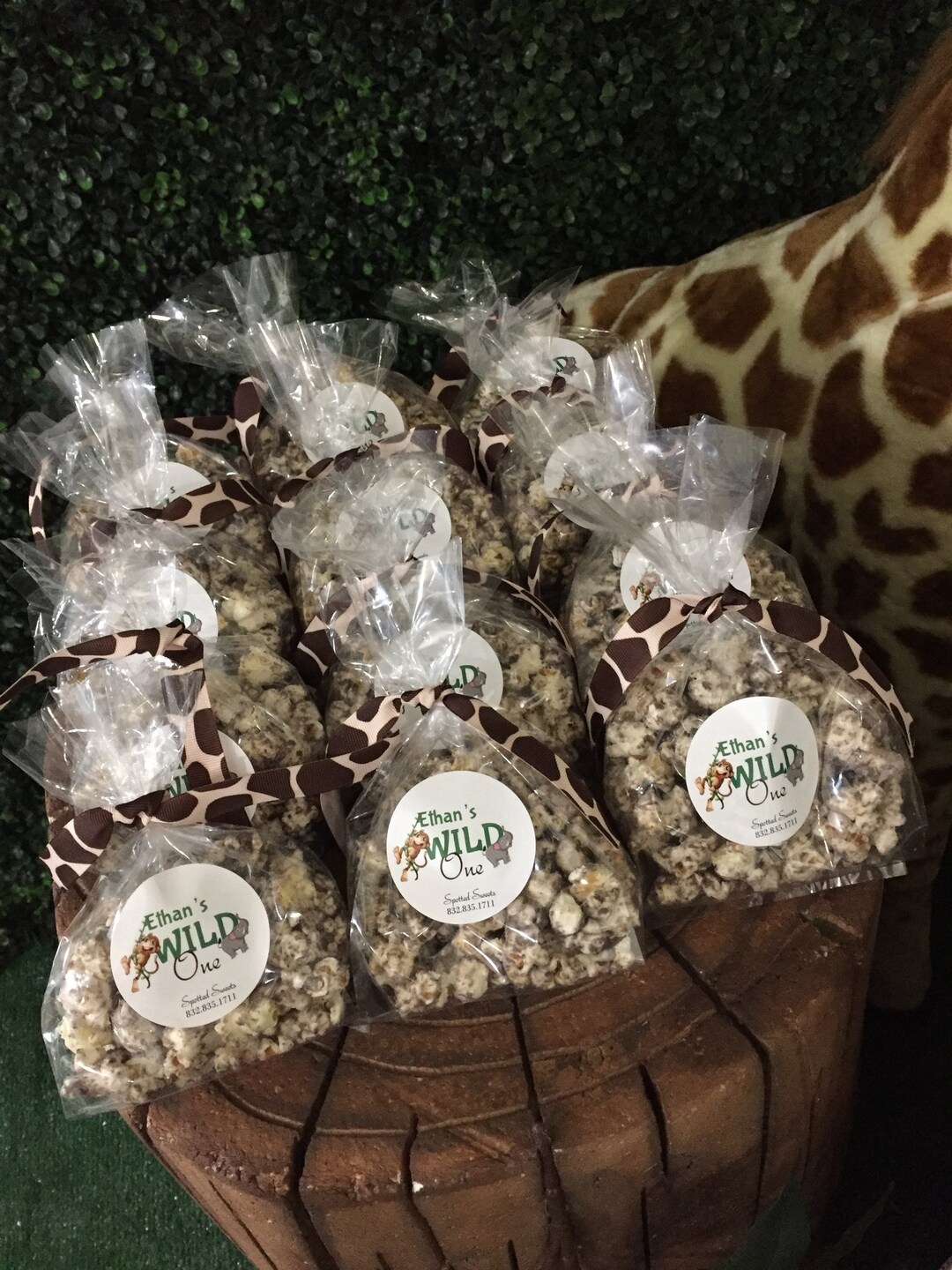 Custom Label Birthday Popcorn Favors! - Etsy