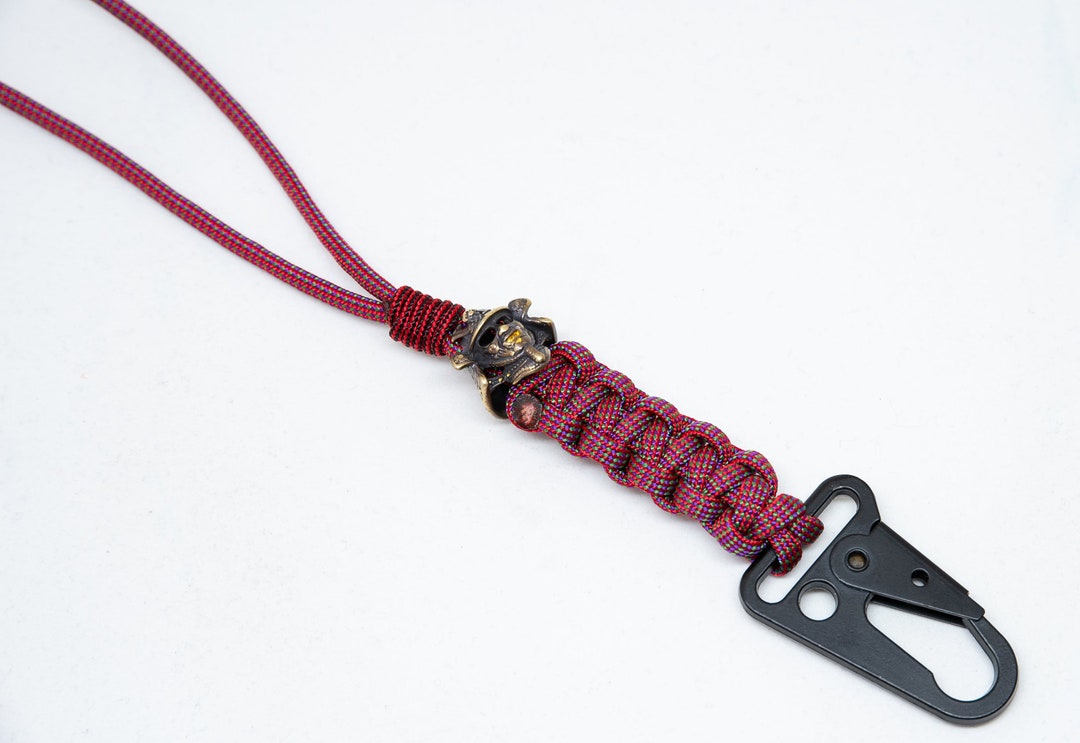 The Samurai ID Paracord Lanyard - Etsy