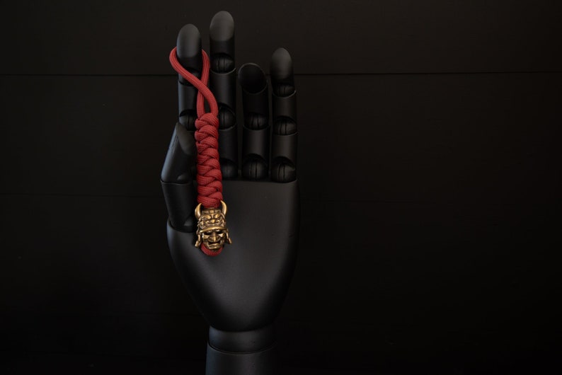 Japanese Masked Samurai Paracord Lanyard - Etsy