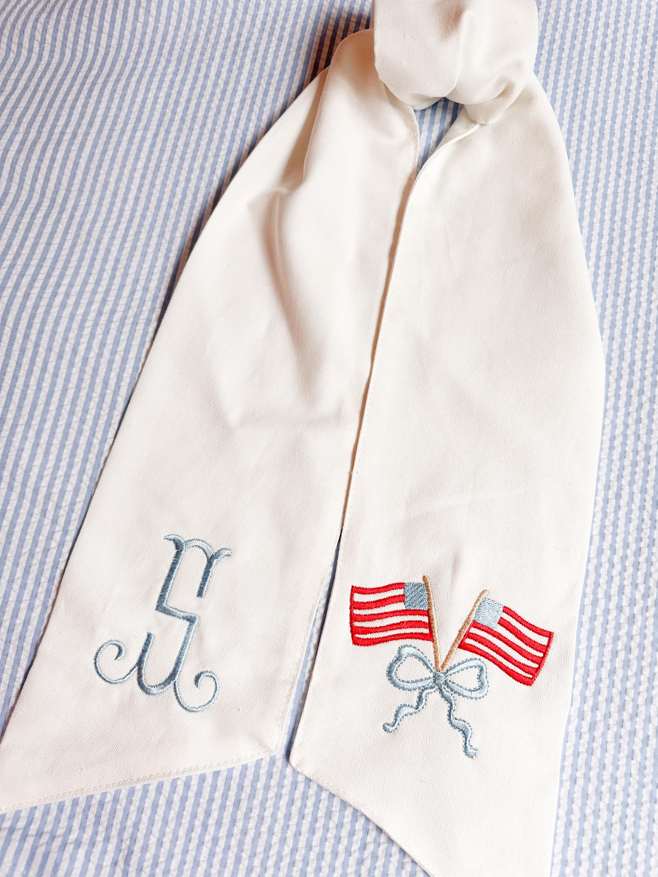 Patriotic Themed Wreath Sash, 4th of July, Wreath Sash, Personalized ...