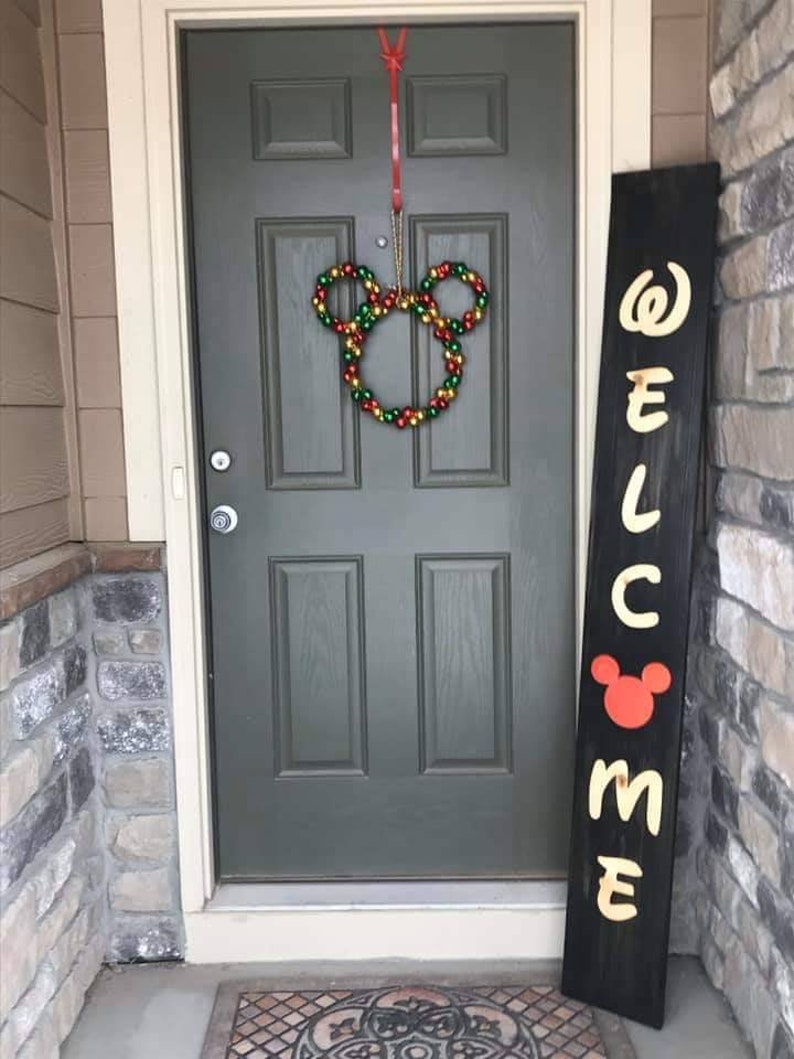 Disney Mickey Welcome Sign - Etsy