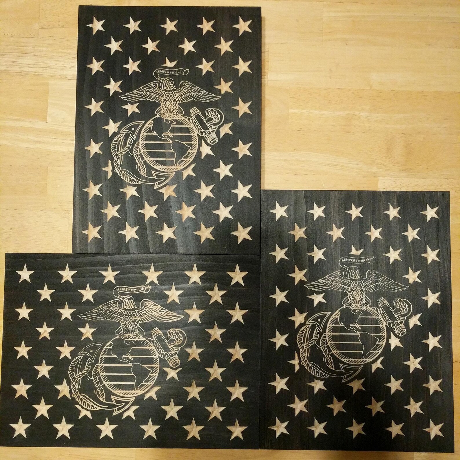 Marine Corps Blood Stripe American Flag - Etsy
