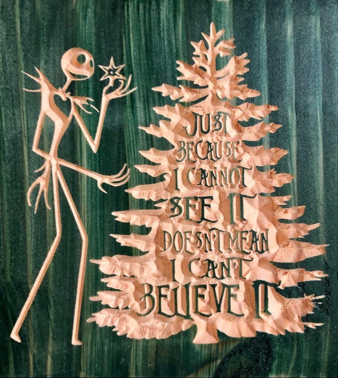 Nightmare Before Christmas Tree - Etsy