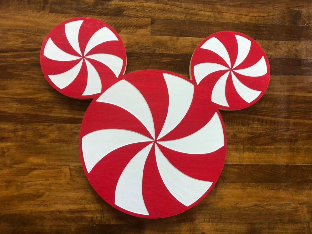 Peppermint Mickey Mouse - Etsy