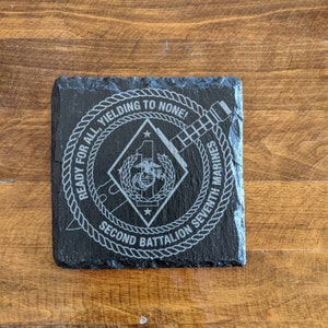 Marine Corps Tile Coasters / USMC Coasters - Etsy