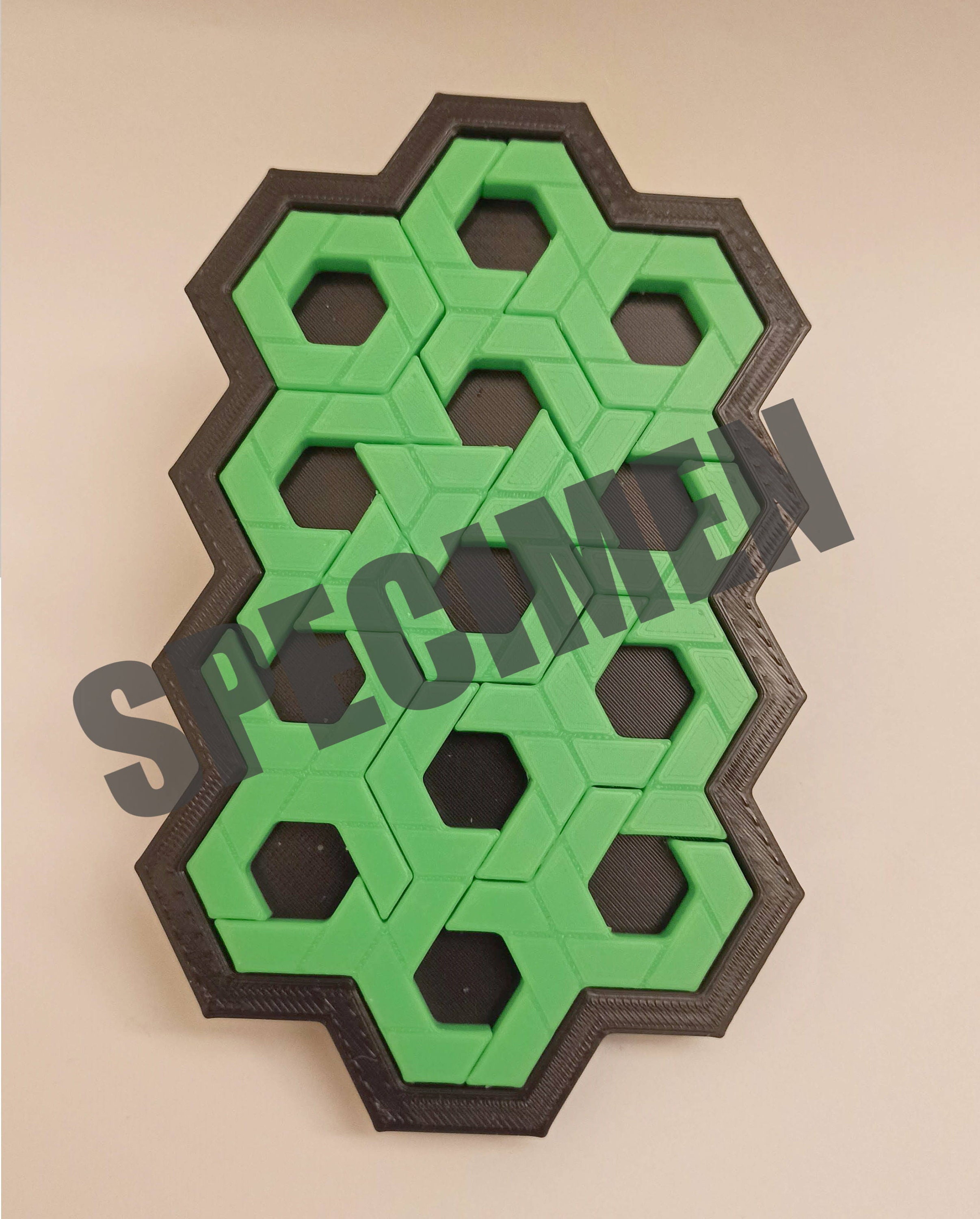 Hex Jigsaw Puzzle Digital STL Files - Etsy Denmark