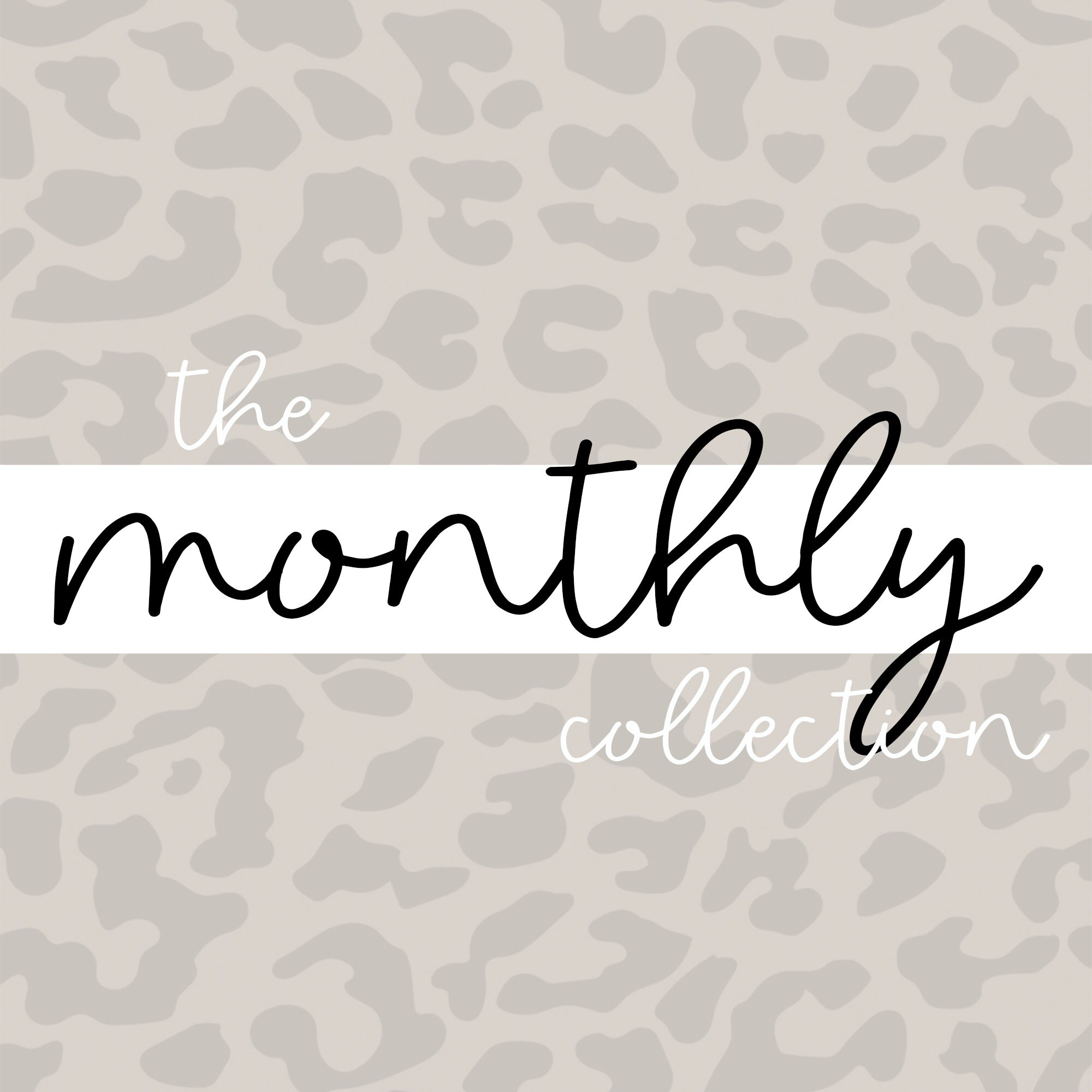 Printable Stickers: Monthly - Etsy