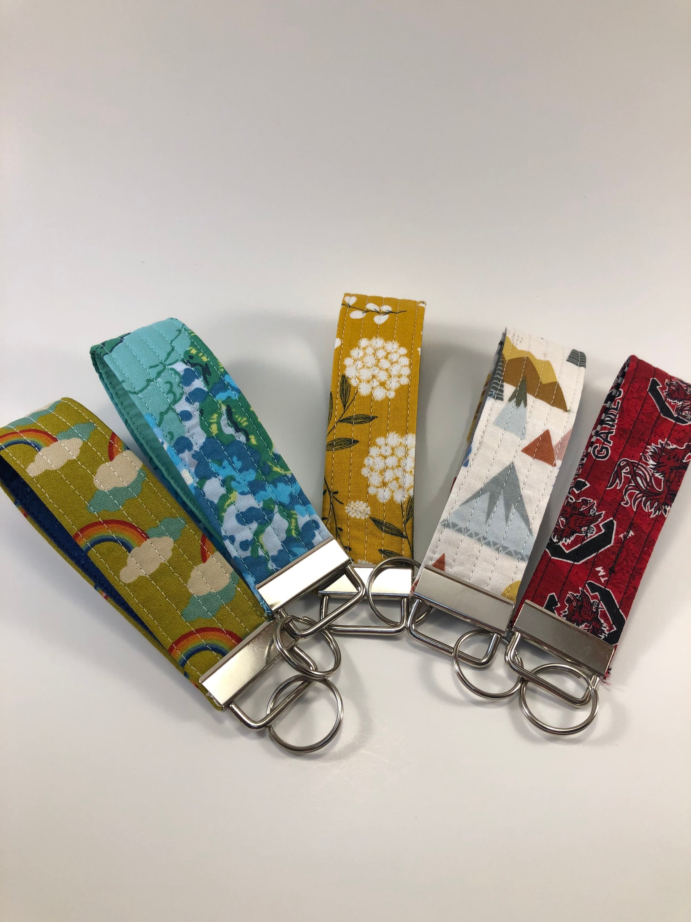 University of South Carolina USC Gamecocks Wristlet Key Chain | Etsy