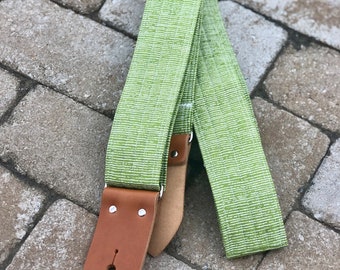 Green Guitar Strap | Etsy