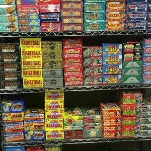 Huge Bulk Lot of 55 Unopened Old Vintage NBA Basketball Sports Trading ...