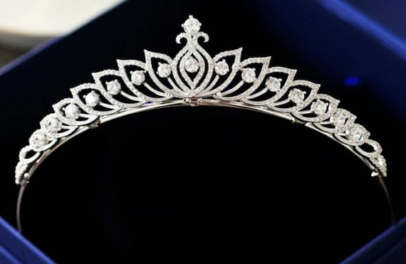 Victorian American Diamond Wings Tiaras 6.520ct Diamond - Etsy