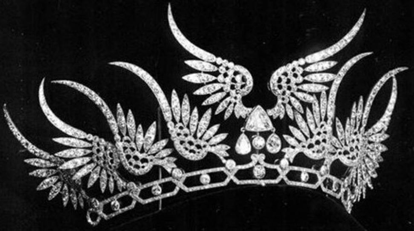 Victorian American Diamond Wings Tiaras 14.520ct Diamond - Etsy