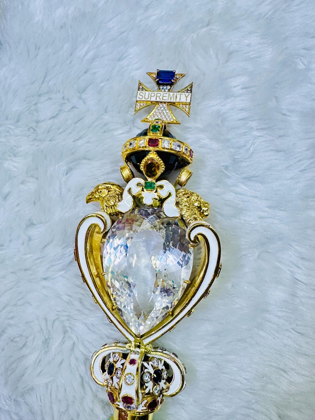 Beautiful Royal Replica of Sovereign Sceptre / Vintage British Royal ...