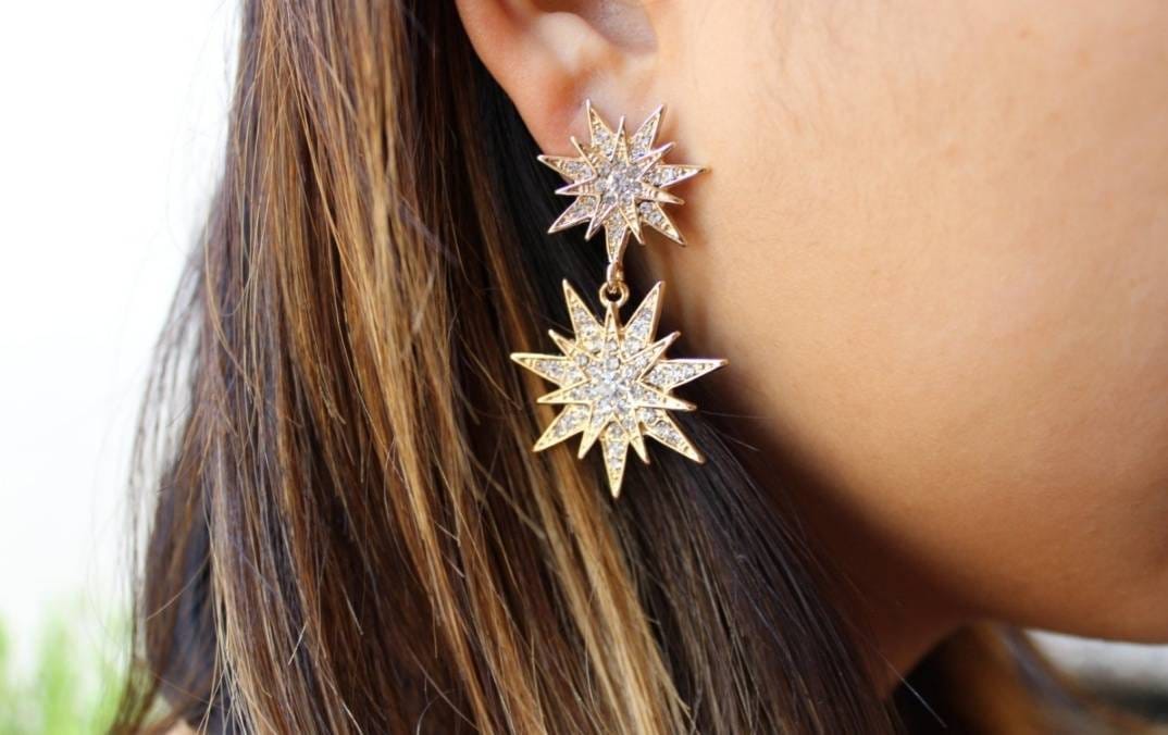 Victorian Rose Cut Diamond, Dangle Earing, 2.550ct. Diamond,silver ...