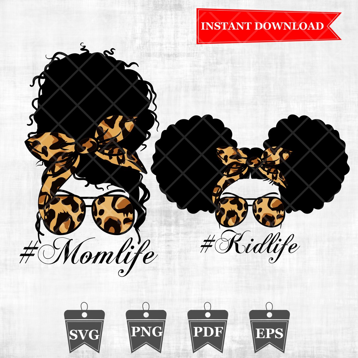 Black Woman Messy Bun Svg Mom Life Svg Black Woman Quote Svg Images