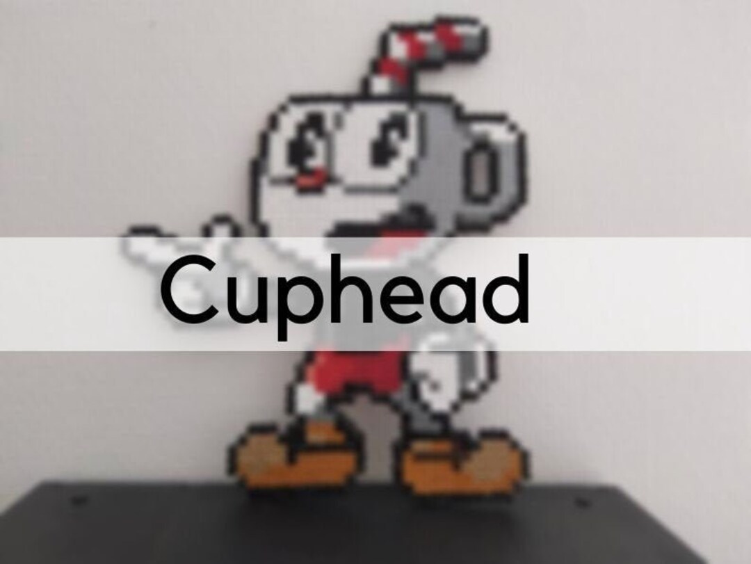 Décoration murale - Cuphead | Sprite provenant du jeu vidéo ...