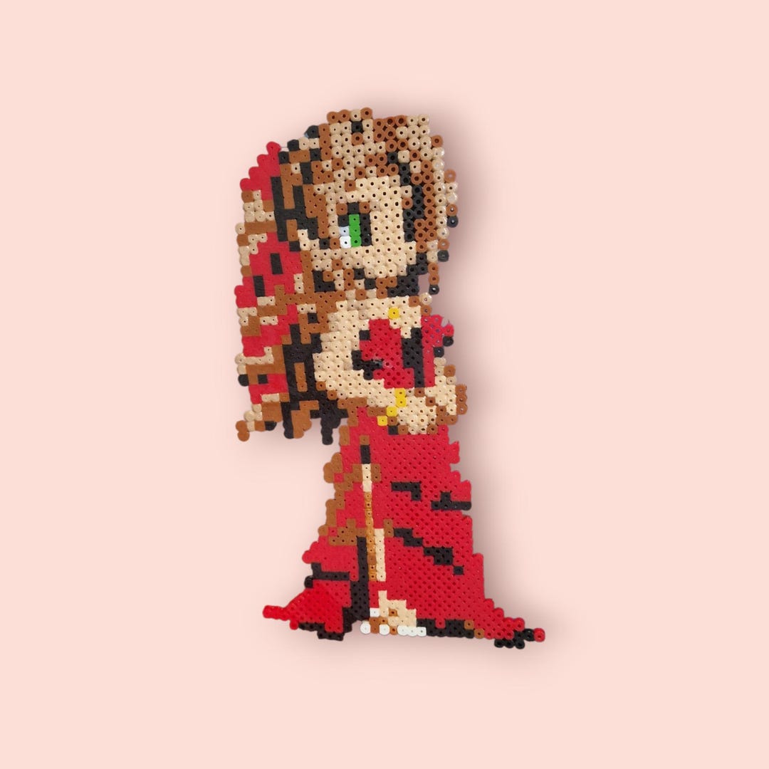 Wall Decoration - Aerith Final Fantasy VII FFVII | Sprite From the ...