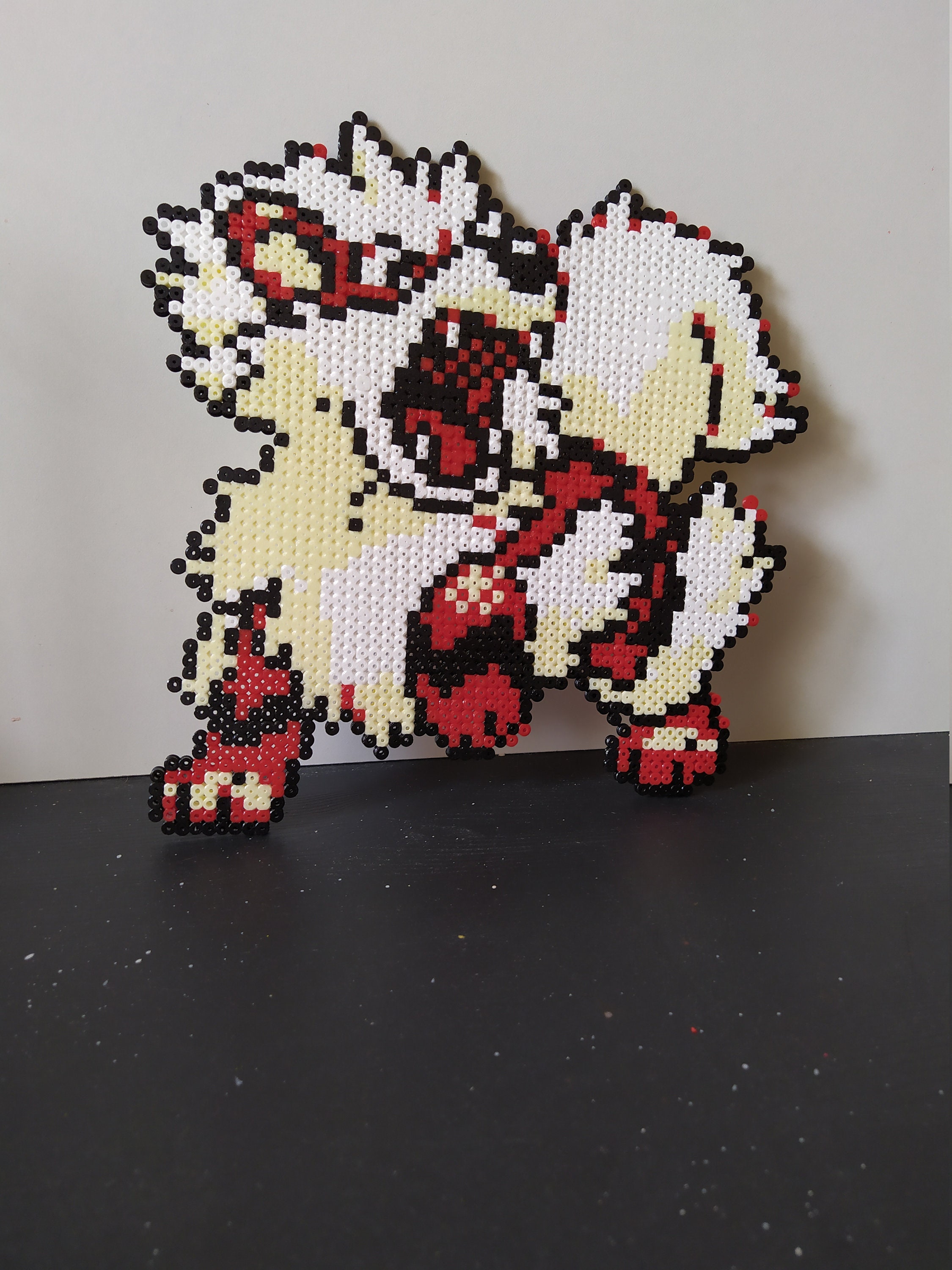 Growlithe Pixel Art Template