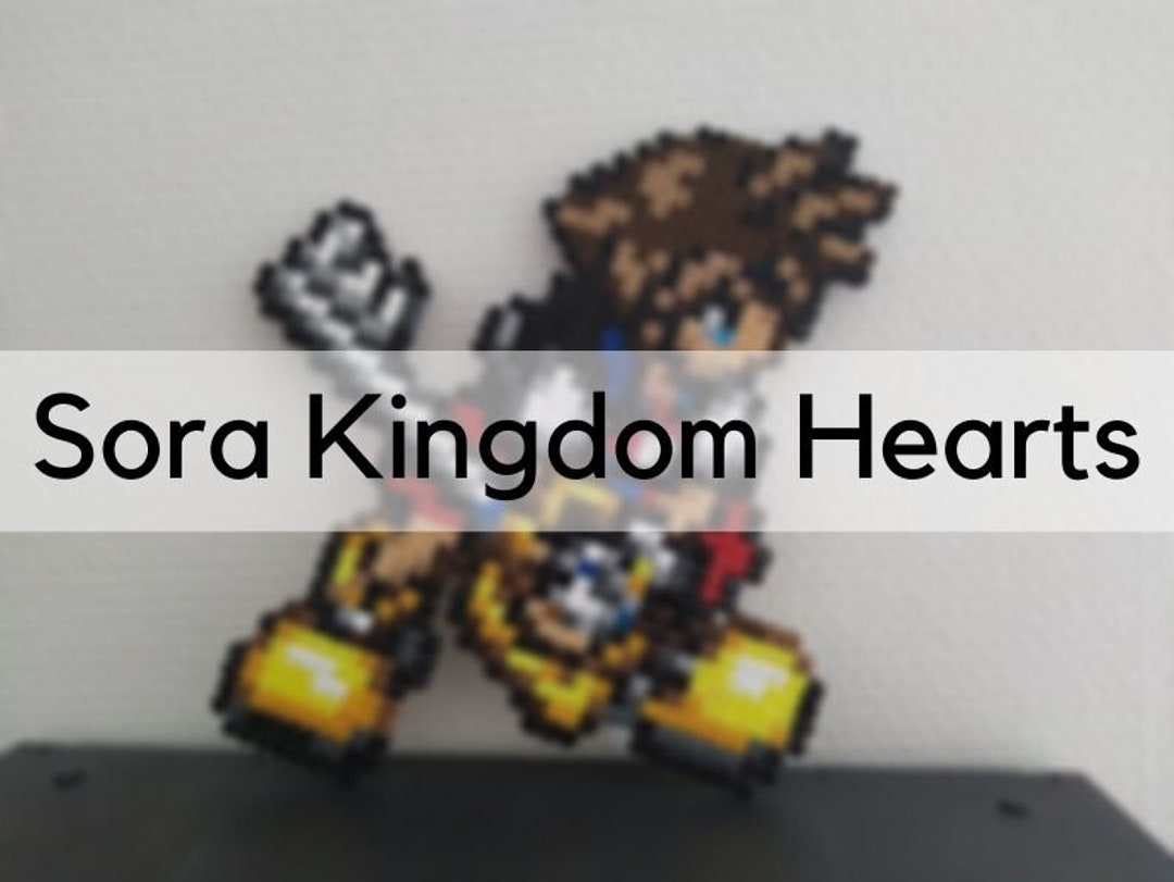Wall Decoration Sora Sprite From Kingdom Hearts Video Game Subject ...