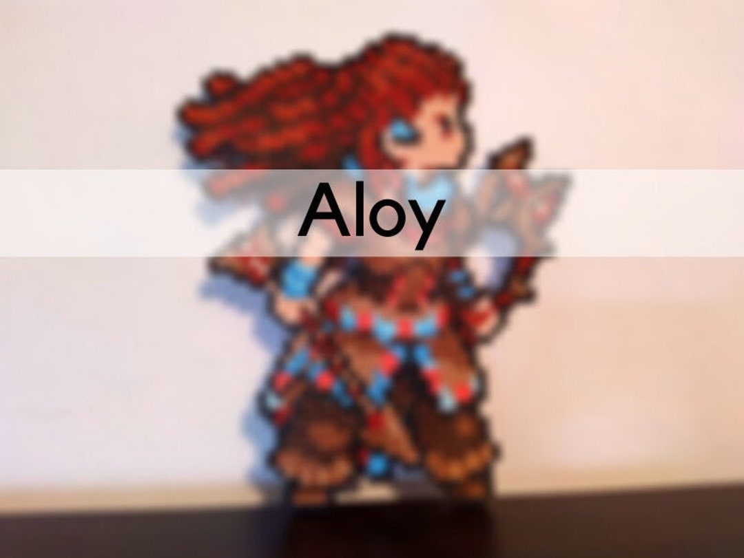 Wall Decoration Horizon Zero Dawn Aloy Sprite From Video Game Subject ...