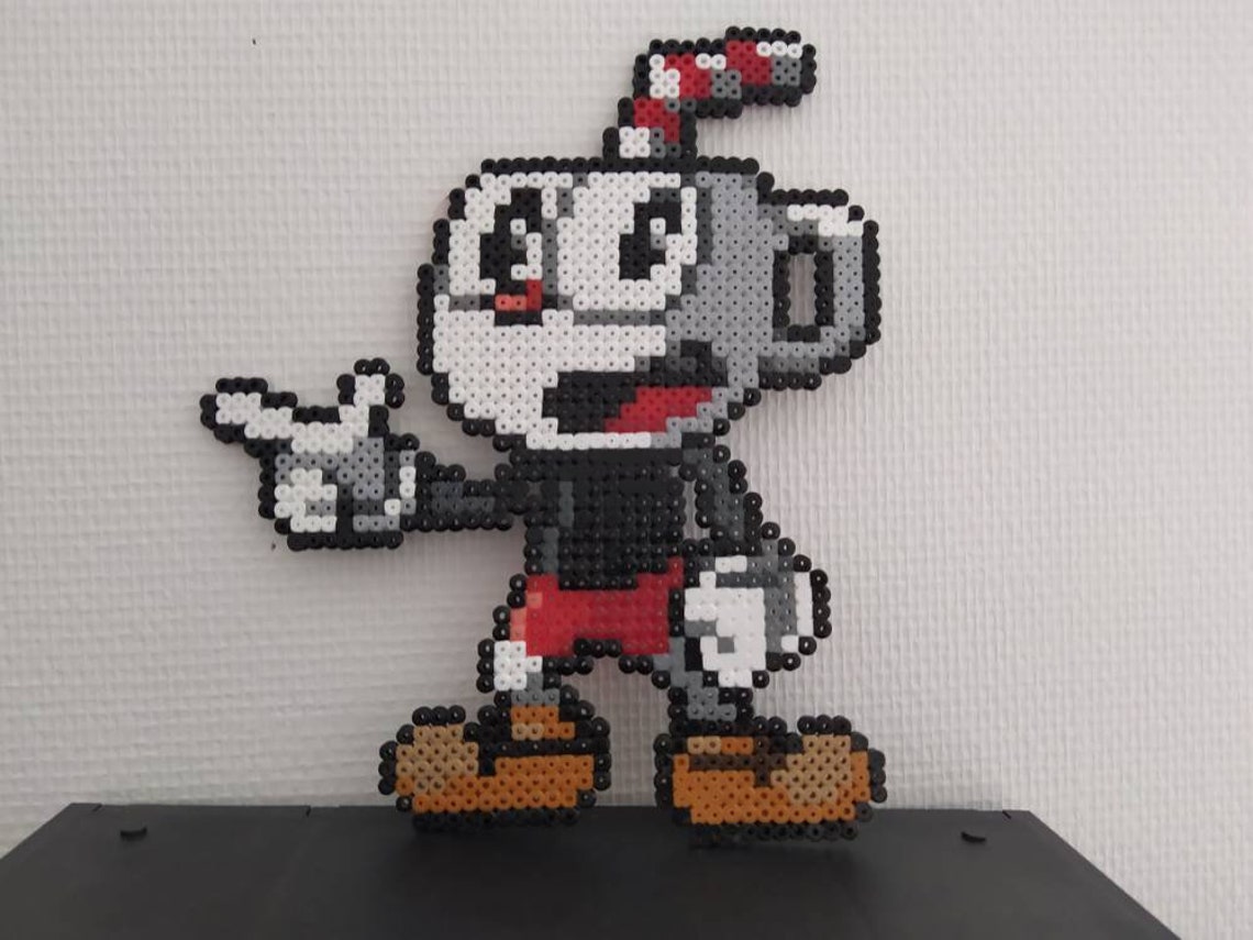 Décoration murale Cuphead Sprite provenant du jeu vidéo - Etsy France