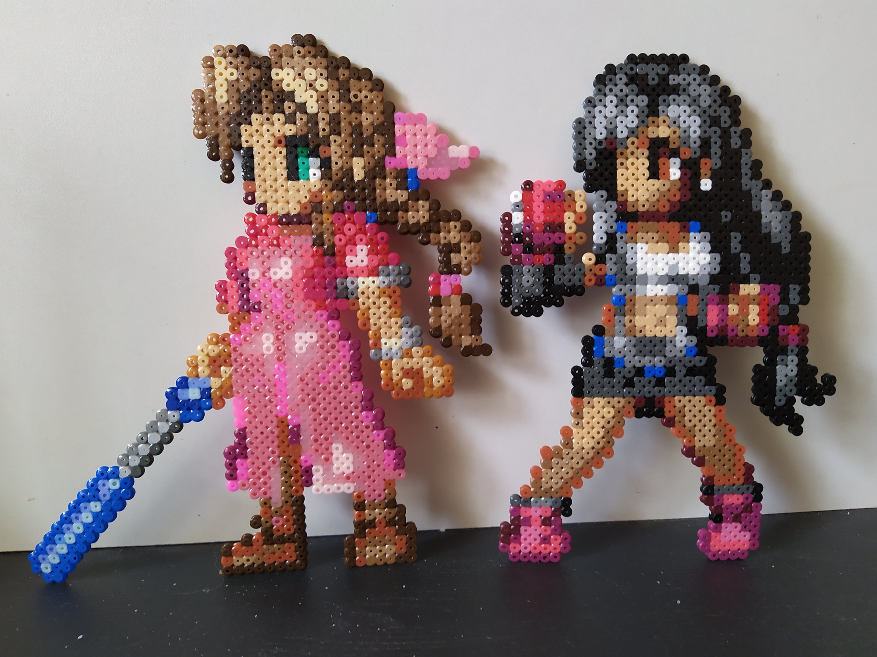 Wanddekoration Tifa / Aerith Sprite aus dem Videospiel | Etsy