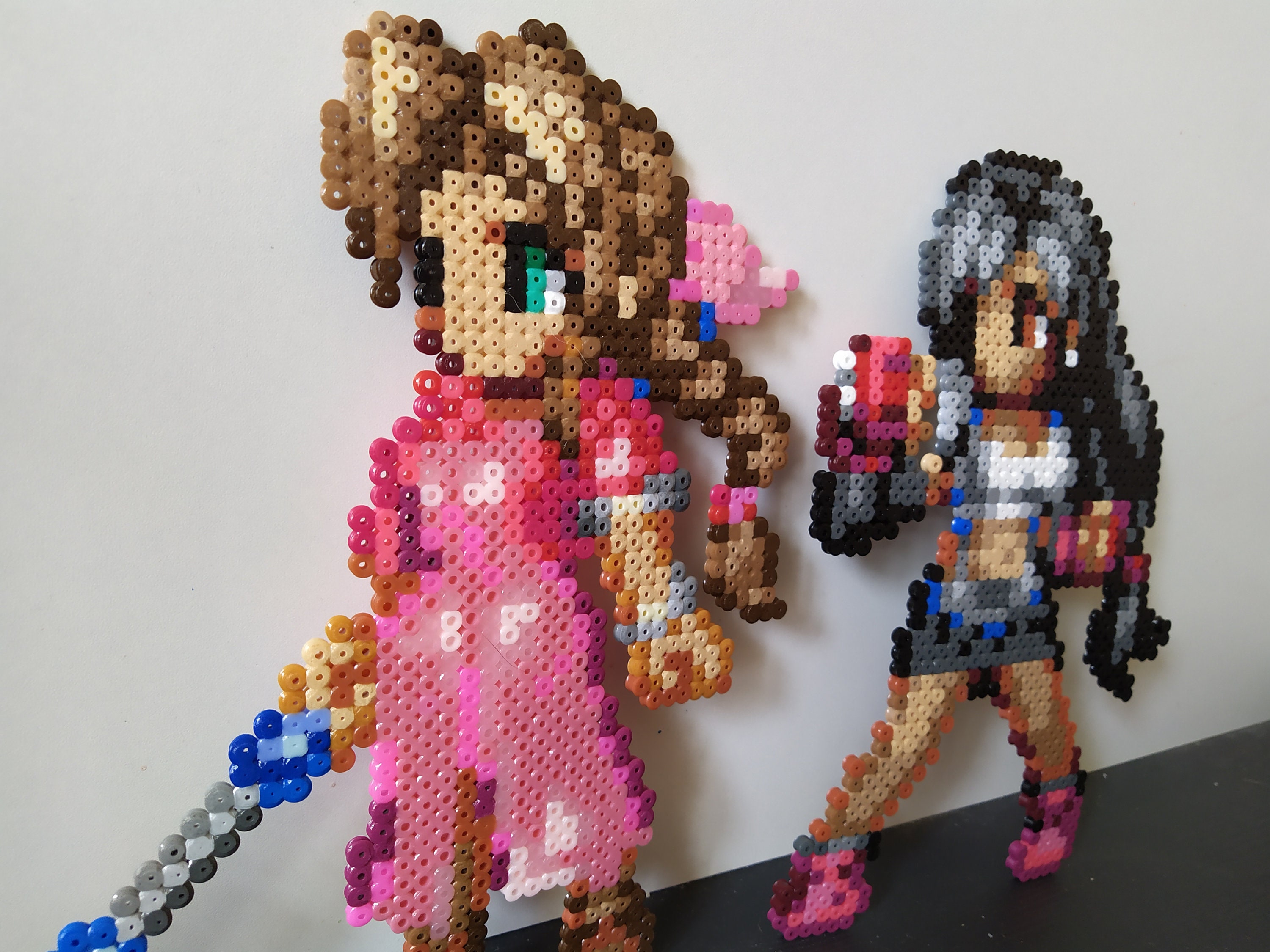 Wall Decoration Tifa / Aerith Sprite From the Video Game Final Fantasy ...