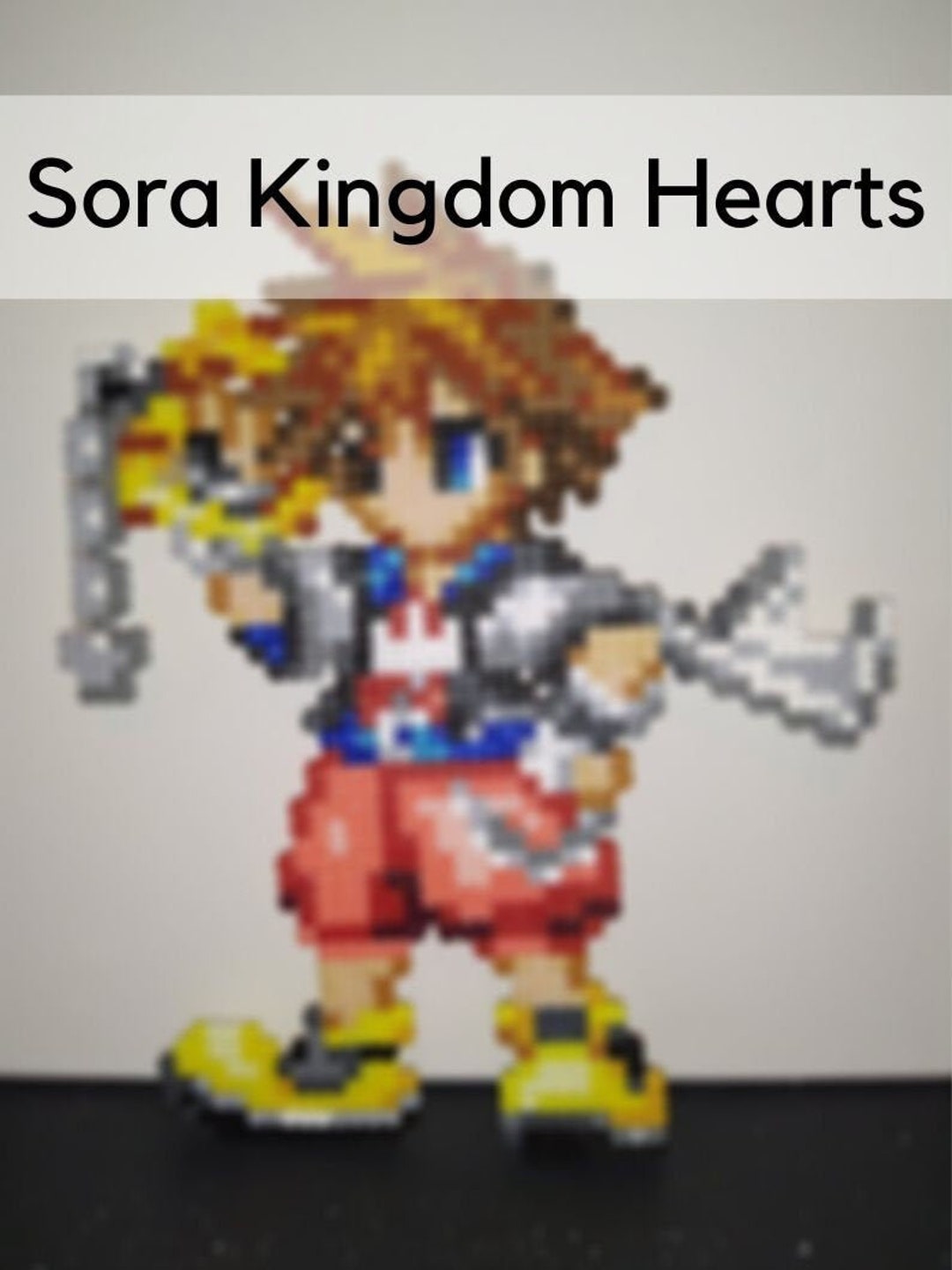 Wall Decoration Sora Kingdom Hearts Sprite From the Video Game Subject ...