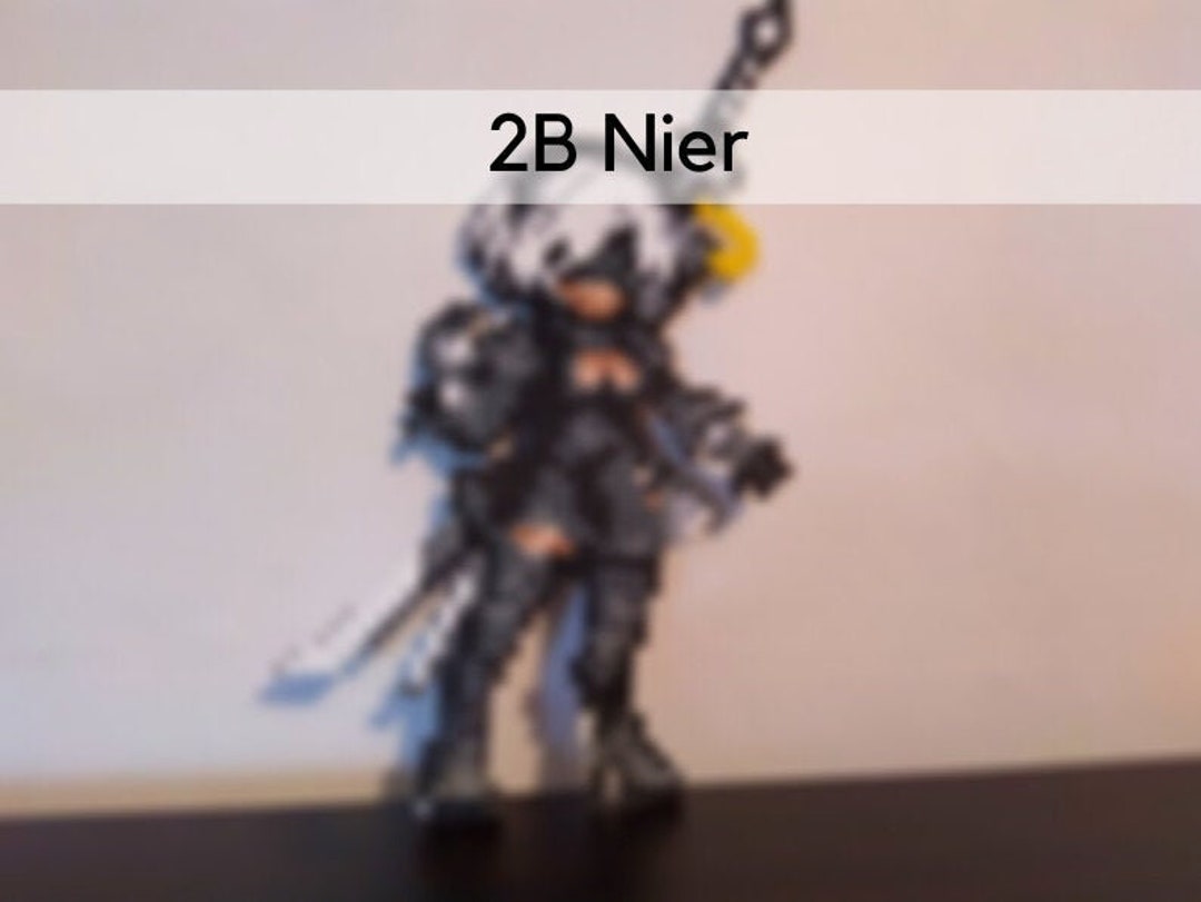 Wall Decoration - Nier Automata 2B | Sprite From Video Game | Subject ...