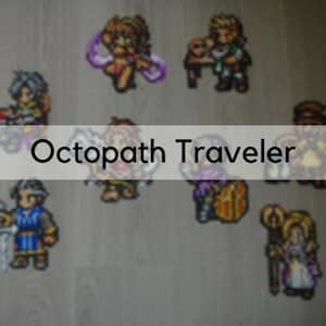 Wall Decoration - Octopath Traveler | Sprite From the Video Game ...