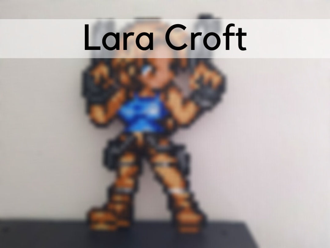Wall Decoration Lara Croft Sprite From the Tomb Raider Video Game ...