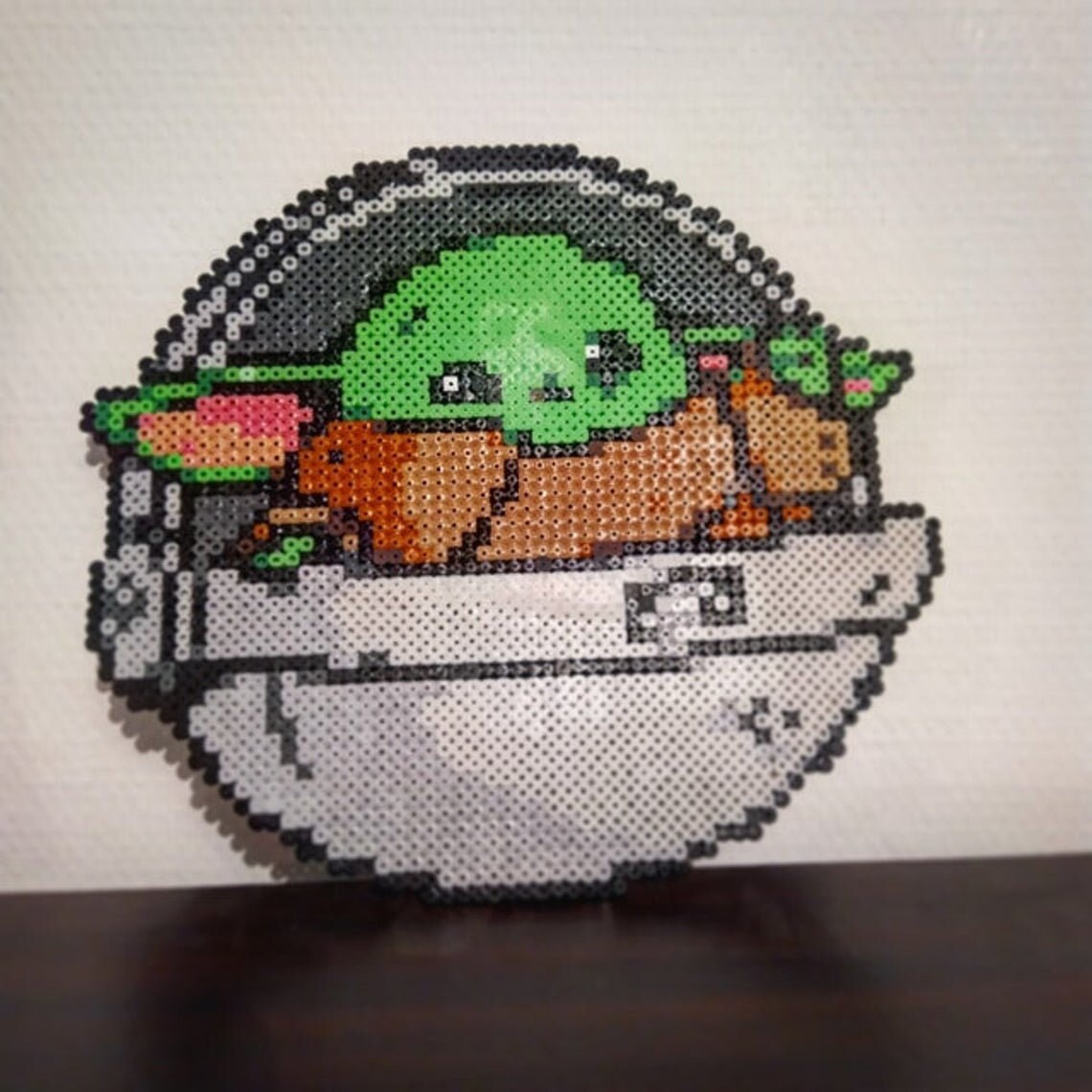 Decoración de pared Baby Yoda / BB Yoda Sprite de Star Wars / The ...