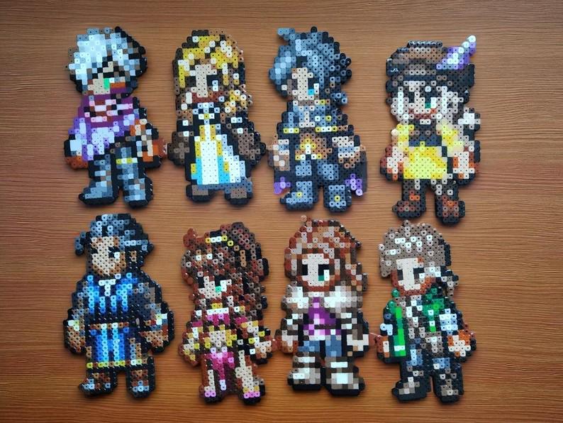 Wall Decoration - Octopath Traveler | Sprite From the Video Game ...