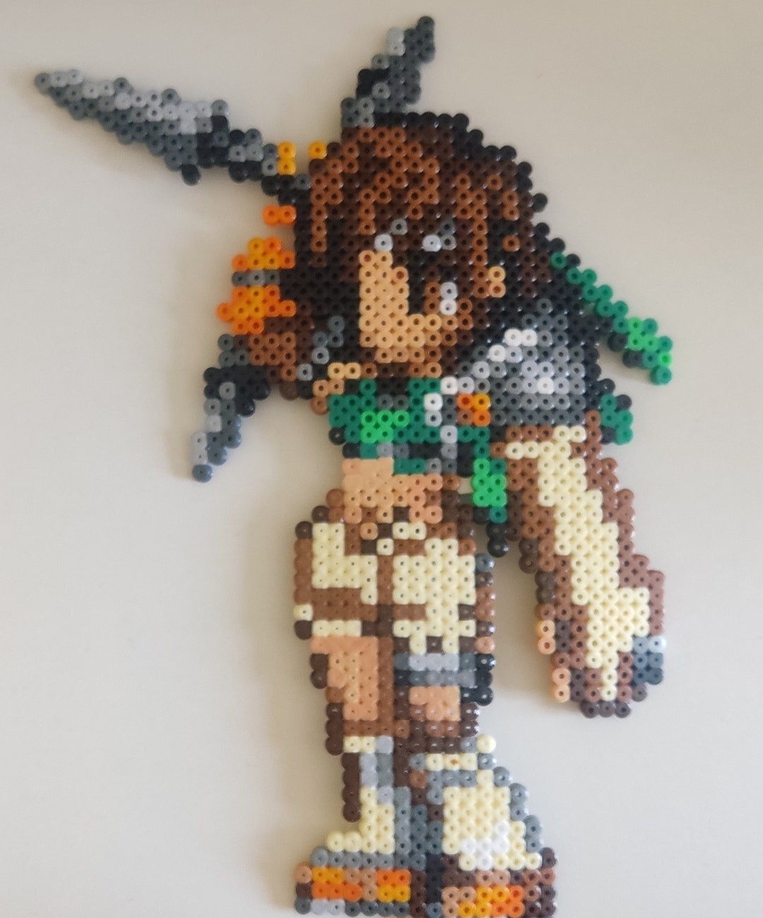 Wall Decoration Yuffie Final Fantasy Sprite From Video Games Pixel Art ...