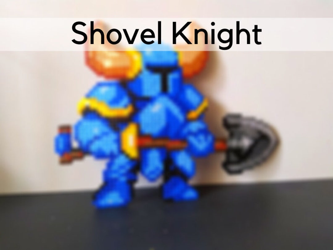 Wall Decoration Shovel Knight Sprite From Video Game Subject Characters ...