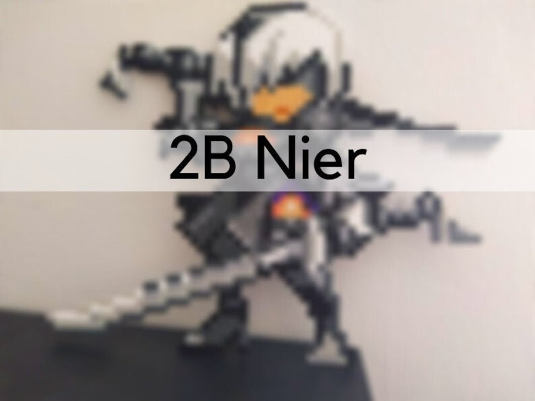 Wall Decoration - 2B | Sprite From the Video Game Nier Automata ...