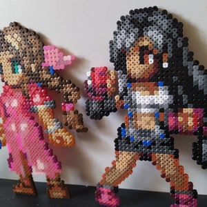 Wall Decoration Tifa / Aerith Sprite From the Video Game Final Fantasy ...