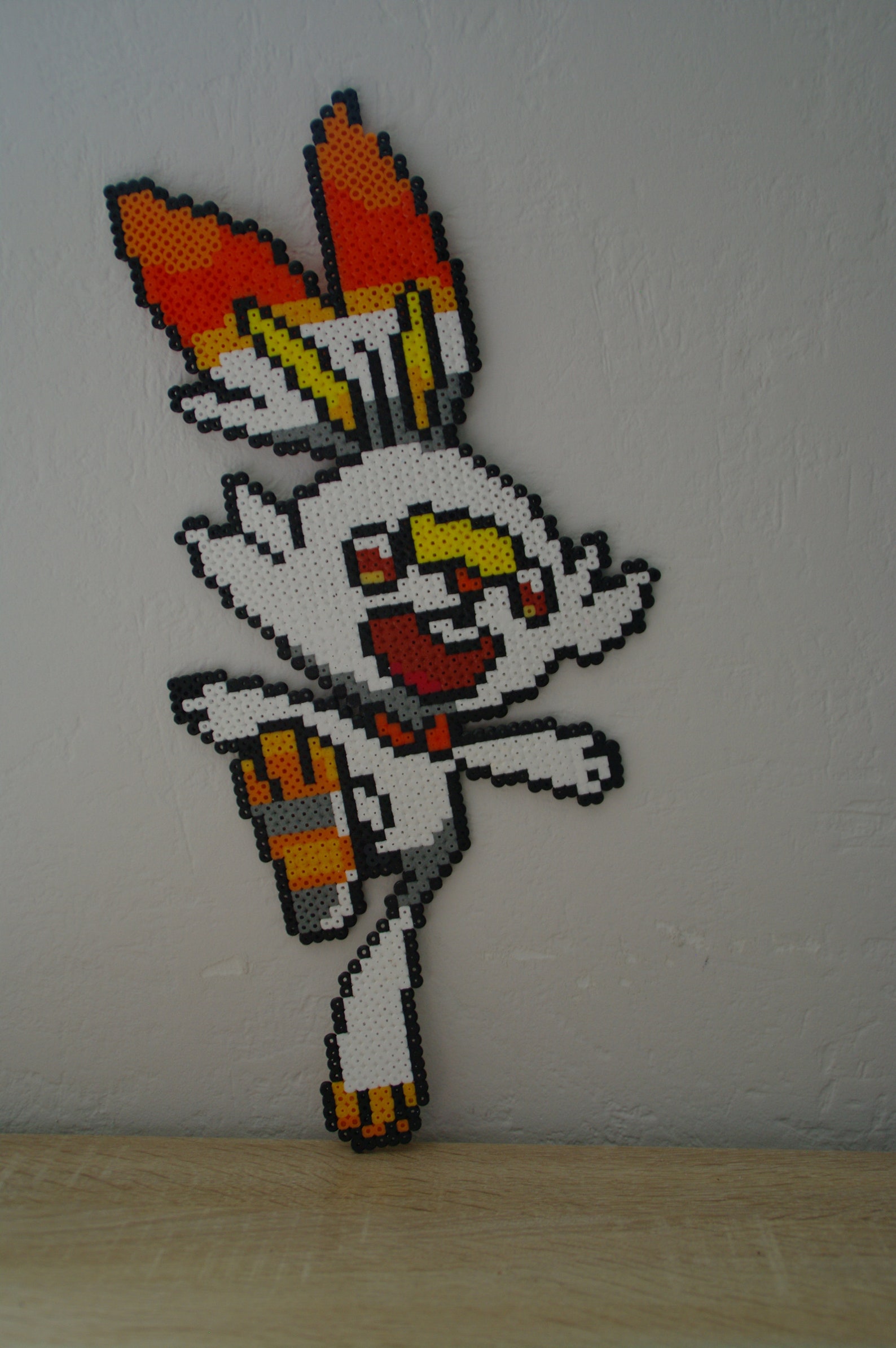 Decoración de pared Scorbunny Flambino Sprite del videojuego Pokémon ...